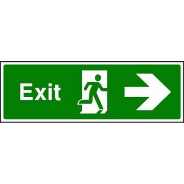 KPCM | Emergency Exit Running Man Signs (Right)