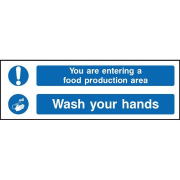 KPCM | Keep This Food Production Area Clean At All Times Safety Sign ...